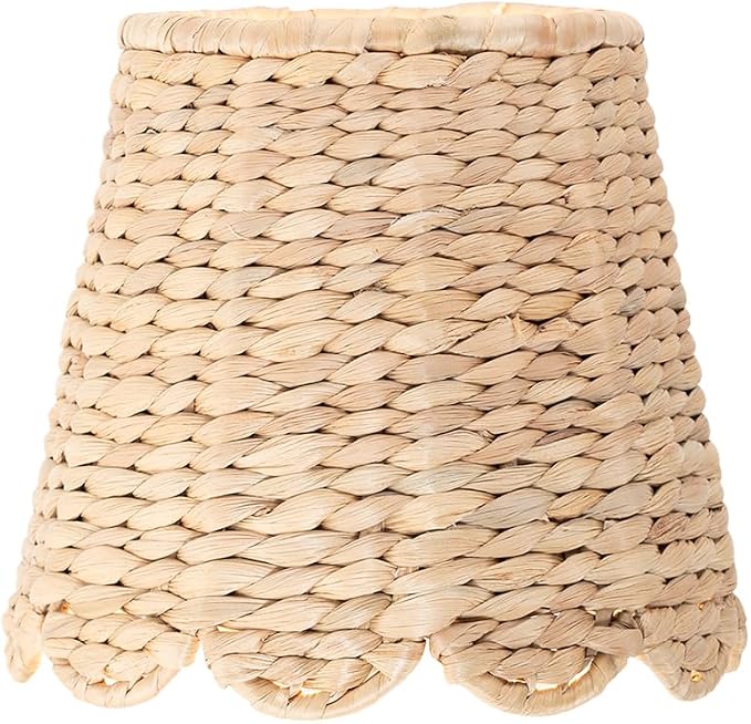 Zafferano, Poldina Cover Water Hyacinth, Hand-Woven for Table Lamps ...