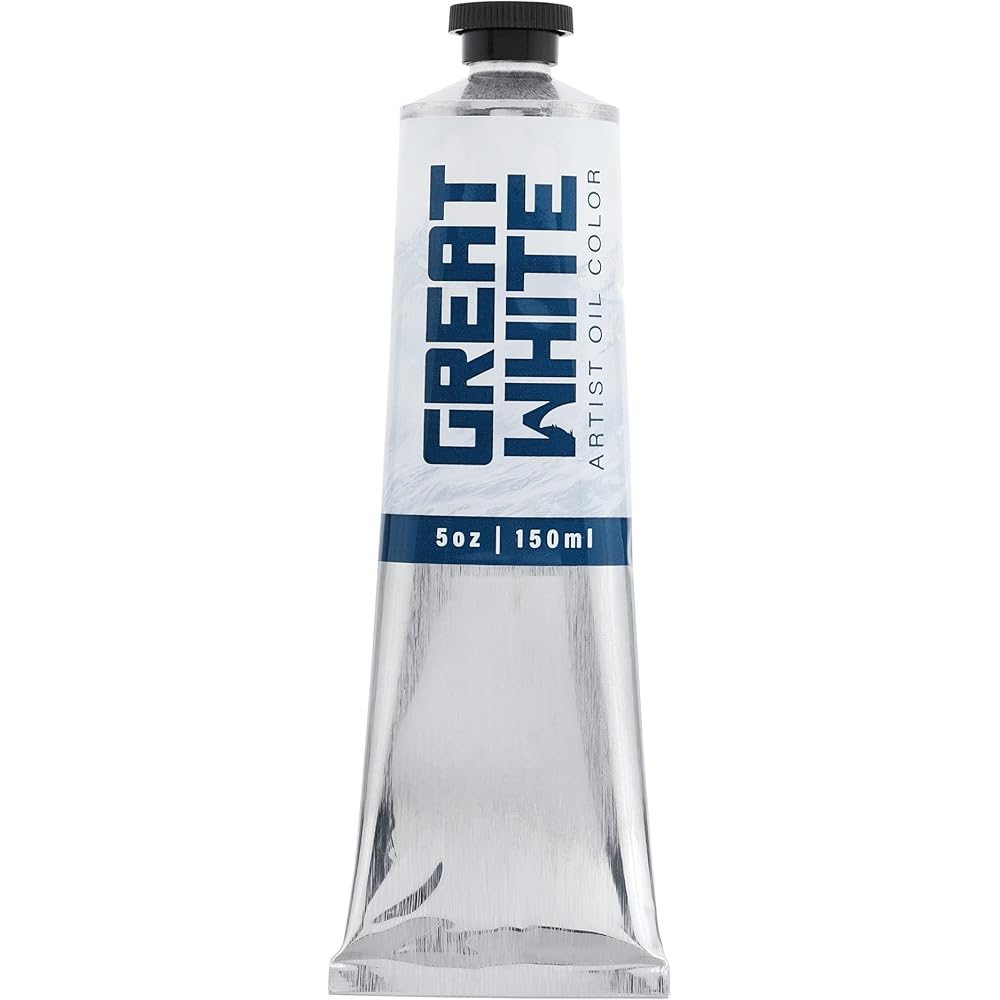 $3/mo - Finance Great White Artist Oil Color - 150mL Tube, Heavy Body ...