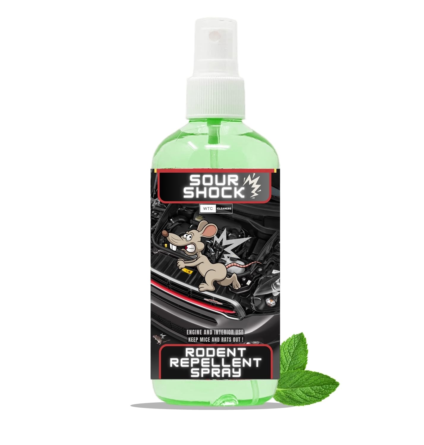 WTC 500 ML Rodent Repellent Spray for Vehicle Engines and Interiors ...