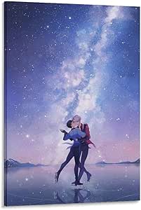 Amazon.com: Yuri on Ice Anime Poster (20) Room Aesthetic Poster Print ...