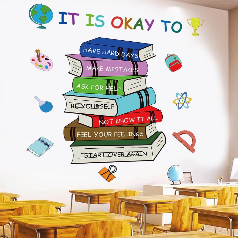 Amazon.com: Classroom Wall Decor Educational Wall Art Inspirational ...