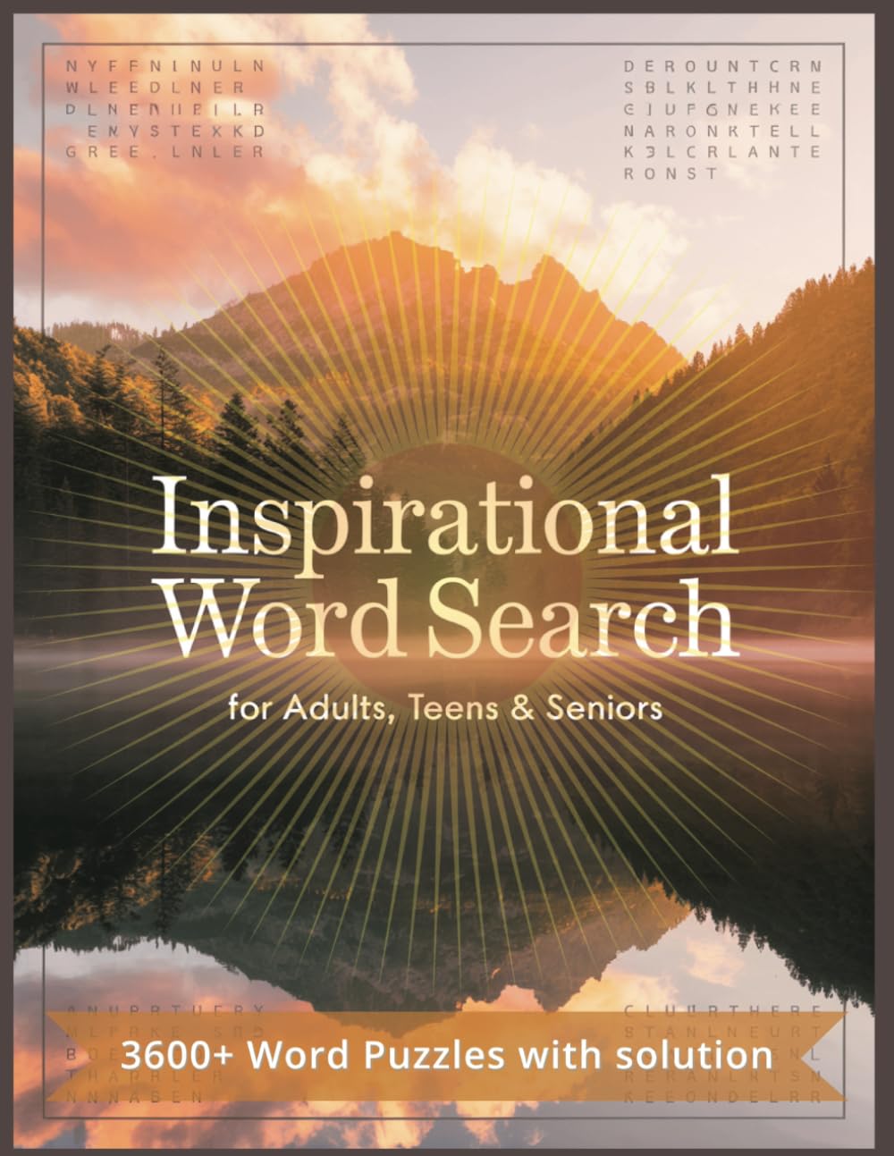 Inspirational Word Search for Adults, Teens and Seniors: 3600+ Word ...