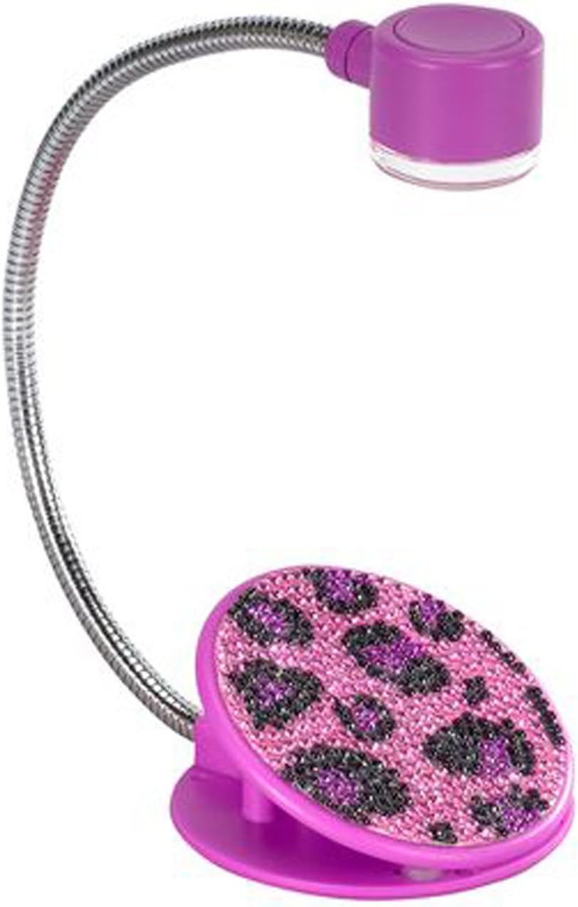 LightWedge LW022-002-23 Bejeweled Flex Necks Reading Light, Pink ...