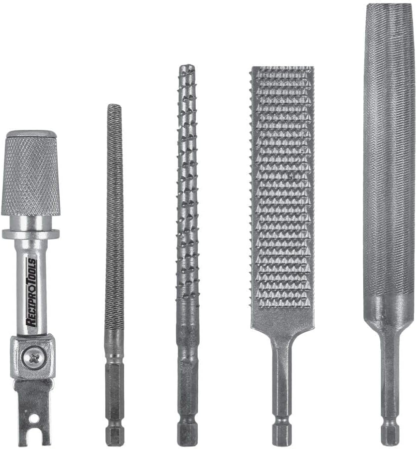 Reciprotools RCT-5PC-FK 5 PC Wood and Metal Filing Kit for Recipro ...