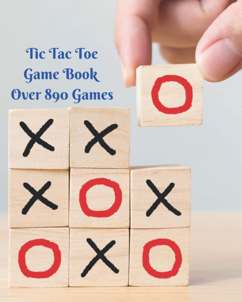 Amazon.com: Tic Tac Toe Game Book: Over 890 Games, A Journal of the ...