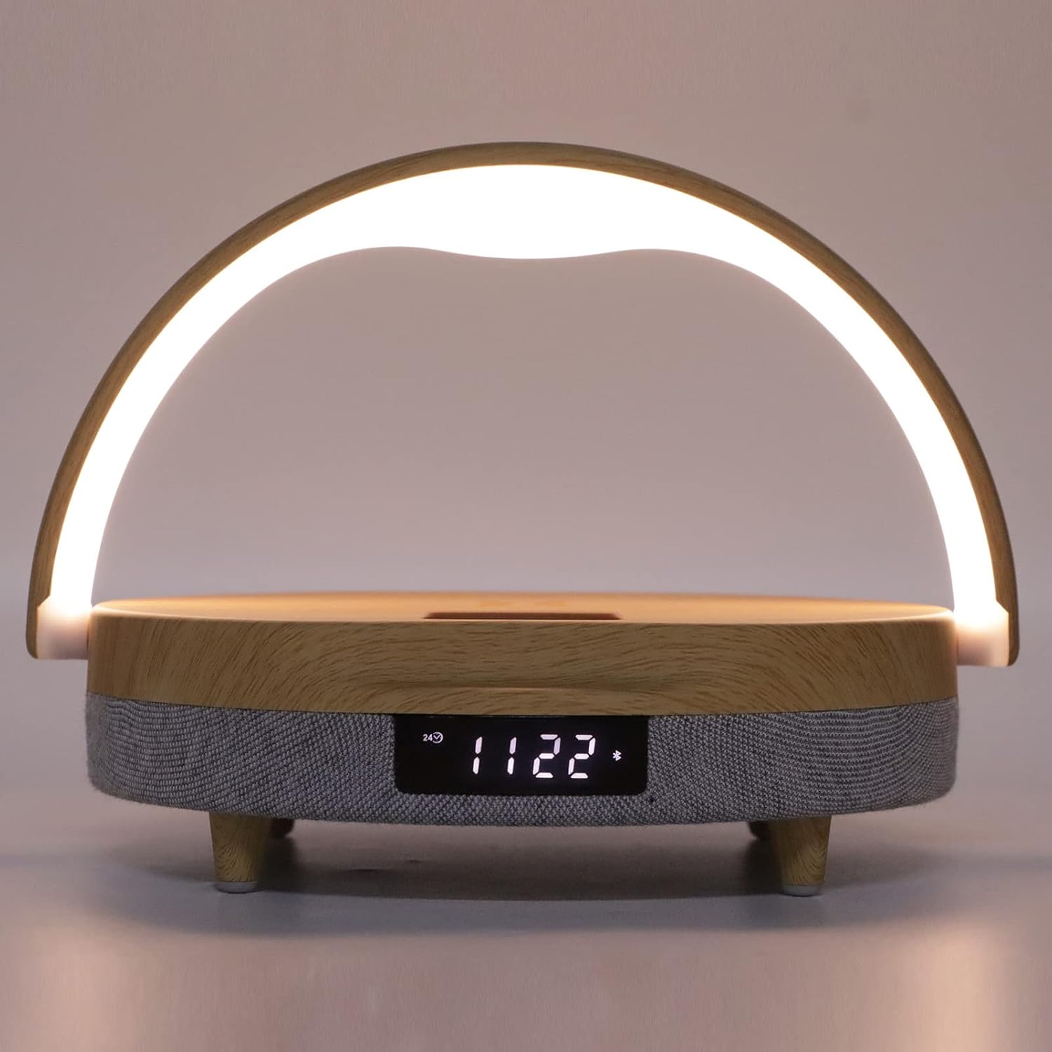 Amazon.com: Bedside Table Lamp, 4 in 1 Touch LED Night Light with ...