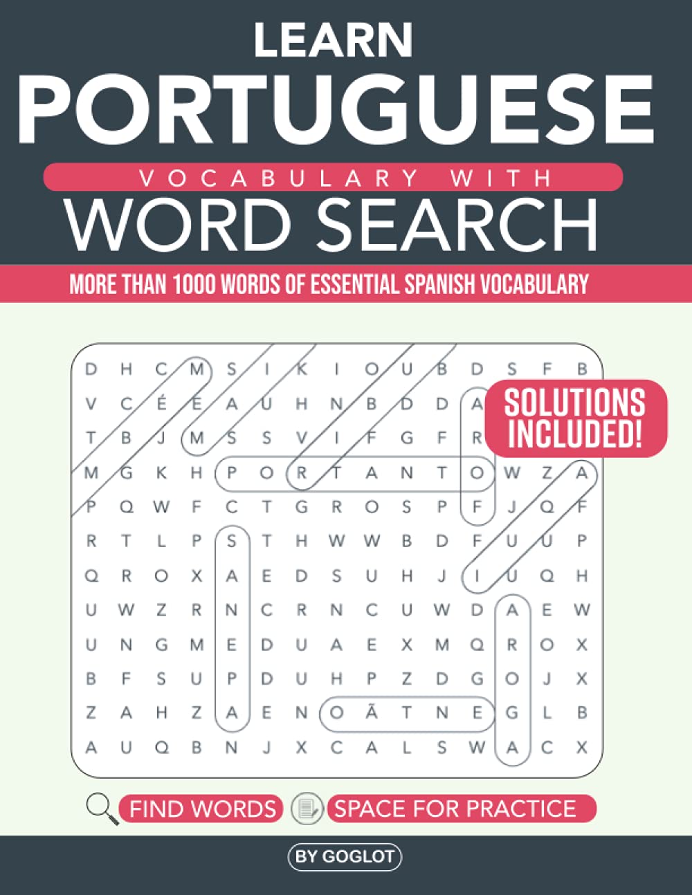 Portuguese Vocabulary with Word Search Puzzles: Learn 10 New Portuguese ...