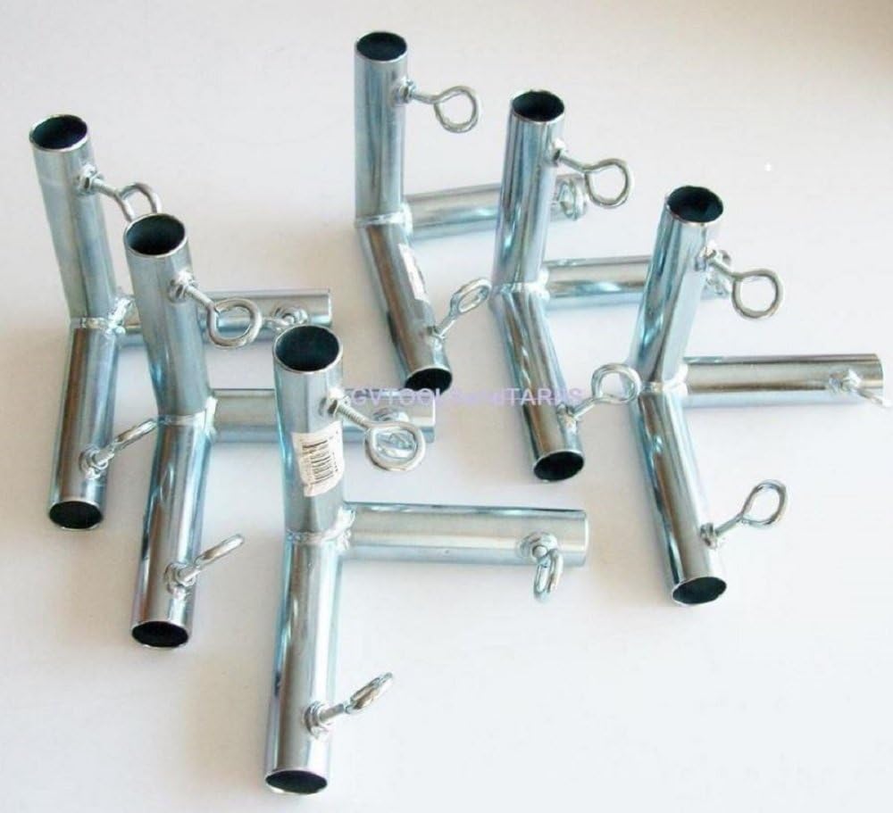 Amazon.com: 6pcs 3 Way 1" Flat Corner Canopy Fitting Batting Cage ...