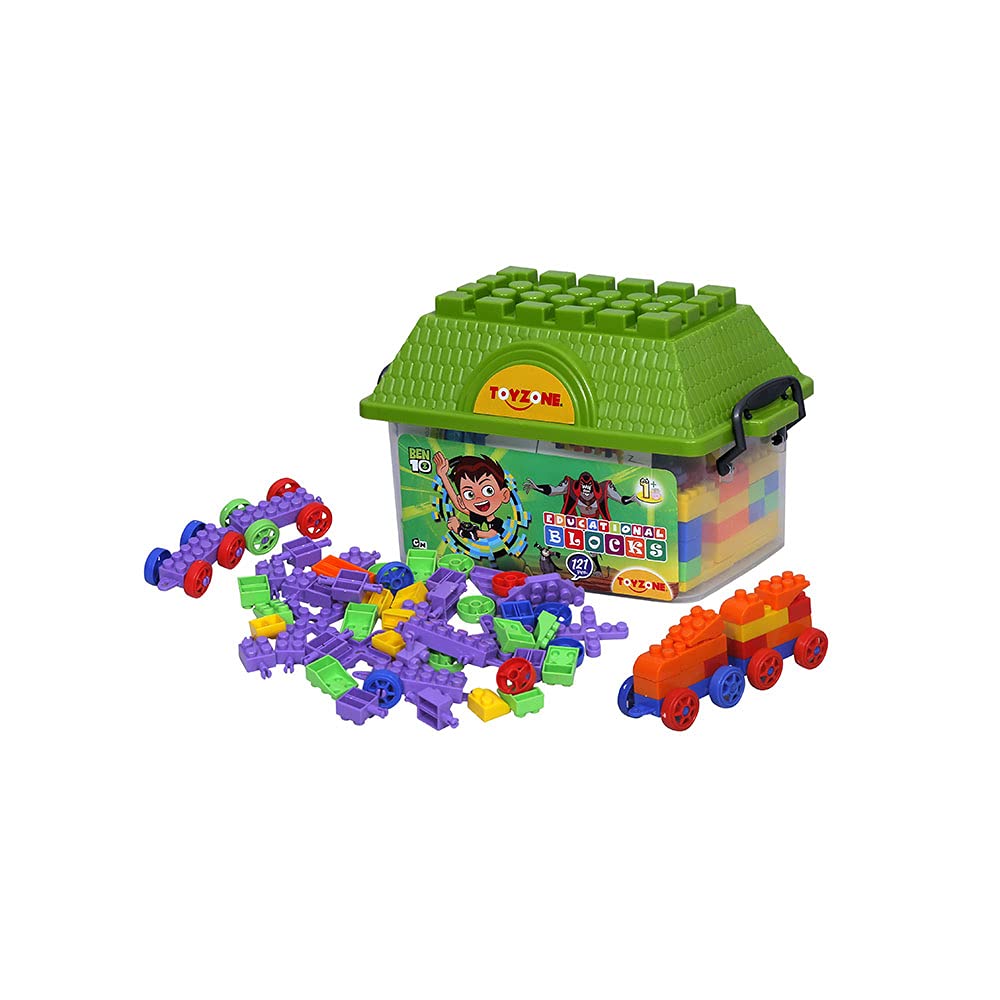 Buy YOURS PRODUCTS Ben 10 Blocks for Kids ,Easy-to-Build 121 Pieces ...