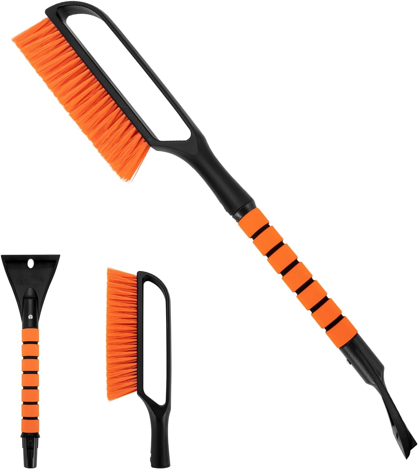 SNMIX Ice Scraper for Car Windscreen 2-in-1 Ice Scraper with Snow Brush ...