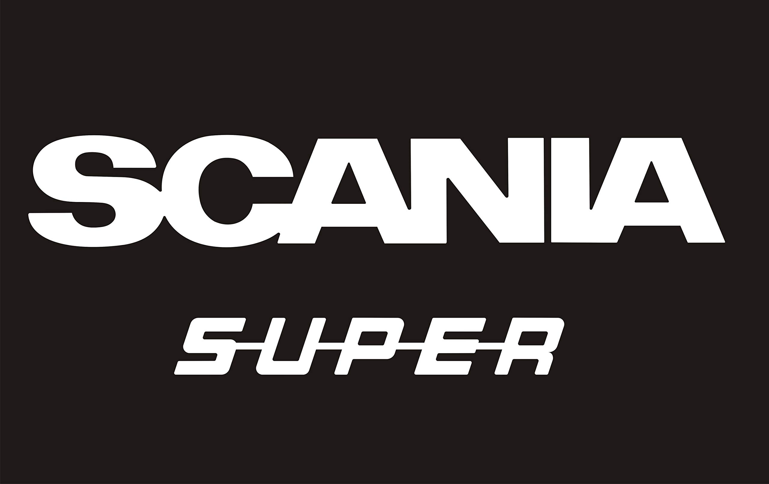Scania Super Logo 3D Printable Scania SUPER Badge By Simon Franzén