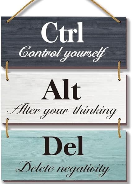 Amazon.com: ONIZHITY 3Pcs Office Wall Decor Inspirational Office ...