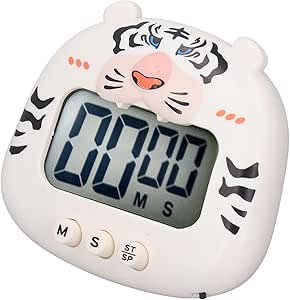 Amazon.com: Desk Timer, Big Digits Easy Operation Kitchen Timer Countup ...
