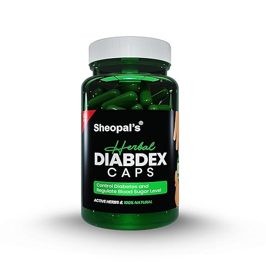 Buy Sheopal's Herbal Diabdex Diabetes Capsule (60 Capsules) Online at ...