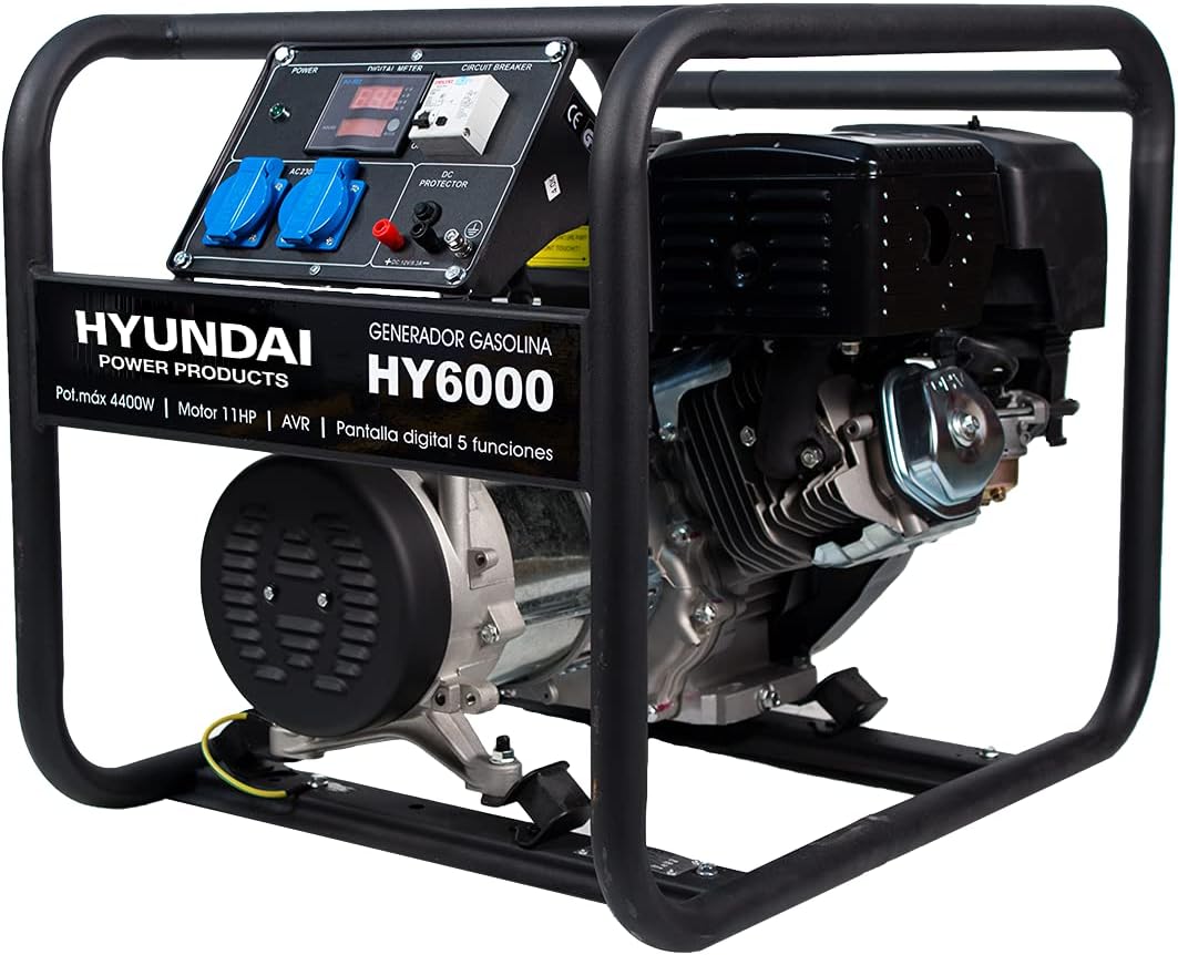 Hyundai HY6000 Gasoline Generator User Manual