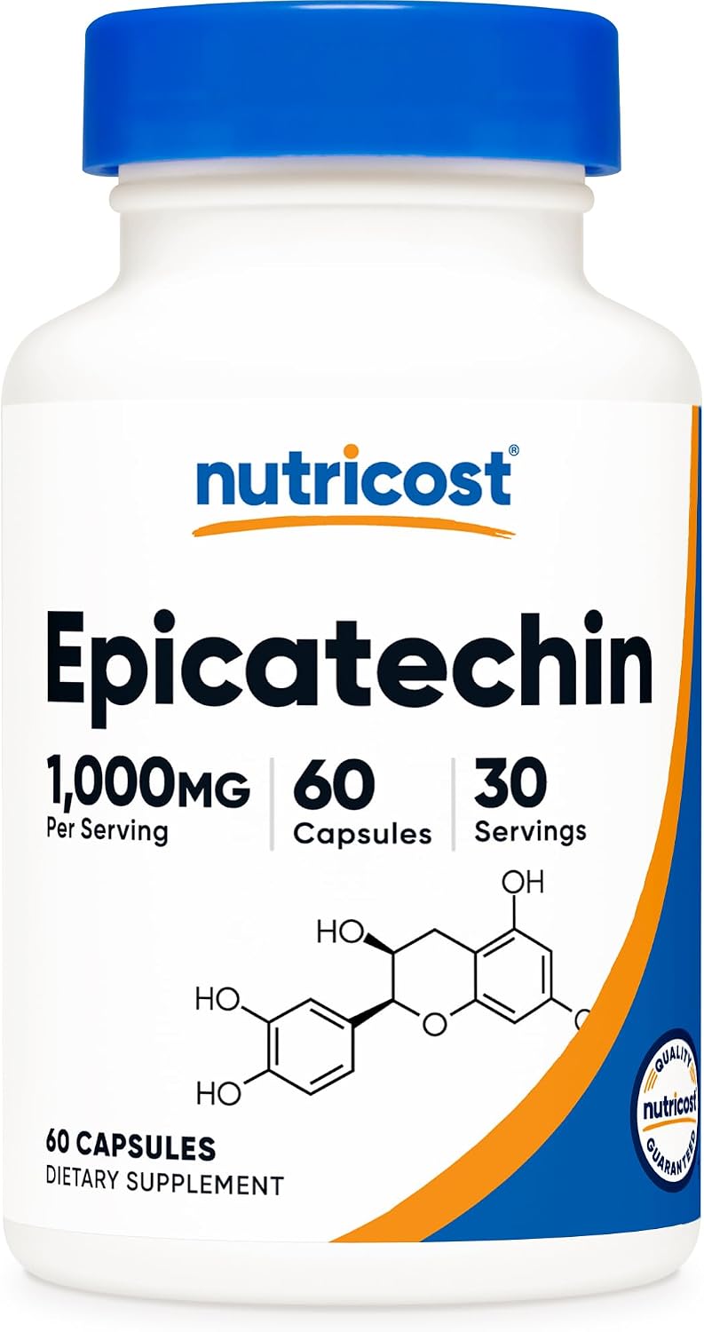 Amazon.com: Nutricost Epicatechin (1,000mg) 60 Capsules - Vegan, Gluten ...
