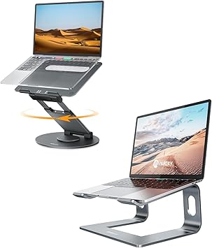 Amazon.com: Nulaxy LS18 Telescopic 360 Rotating Laptop Stand C3 Laptop ...