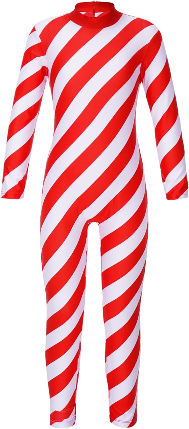 Amazon.com: iiniim Kids Boys Girls Christmas Striped Long Sleeve ...