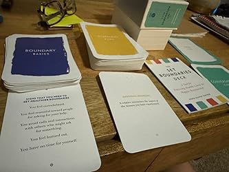 Amazon.com: The Set Boundaries Deck: A Tool for Expressing Healthy ...