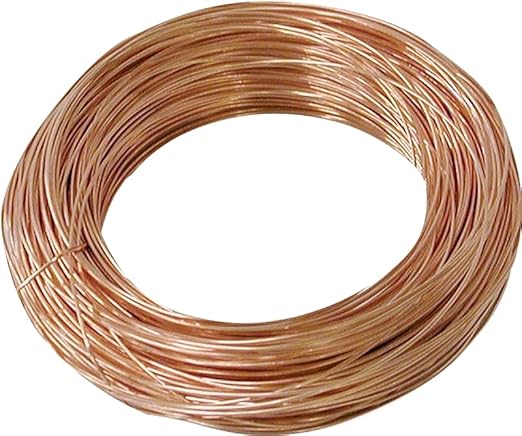 Amazon.com: Rocky Mountain Goods Copper Wire 24 Gauge 100 Foot - Soft ...