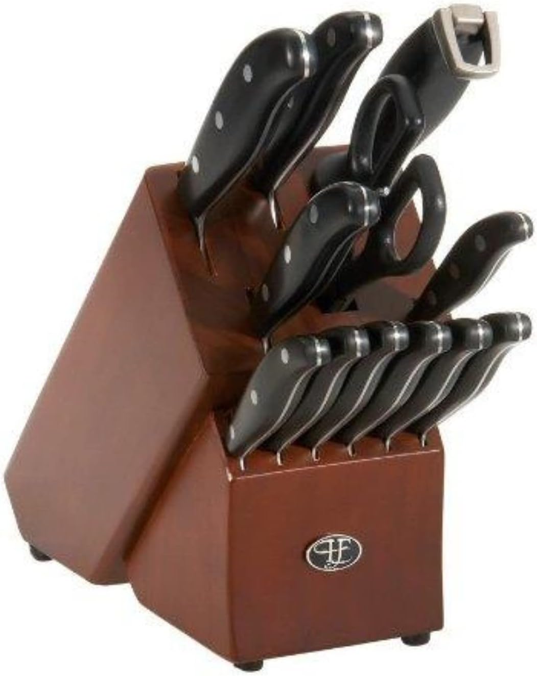 Amazon.com: Hampton Forge HMC01B472A Magna 13-Piece Cutlery Set: Block ...