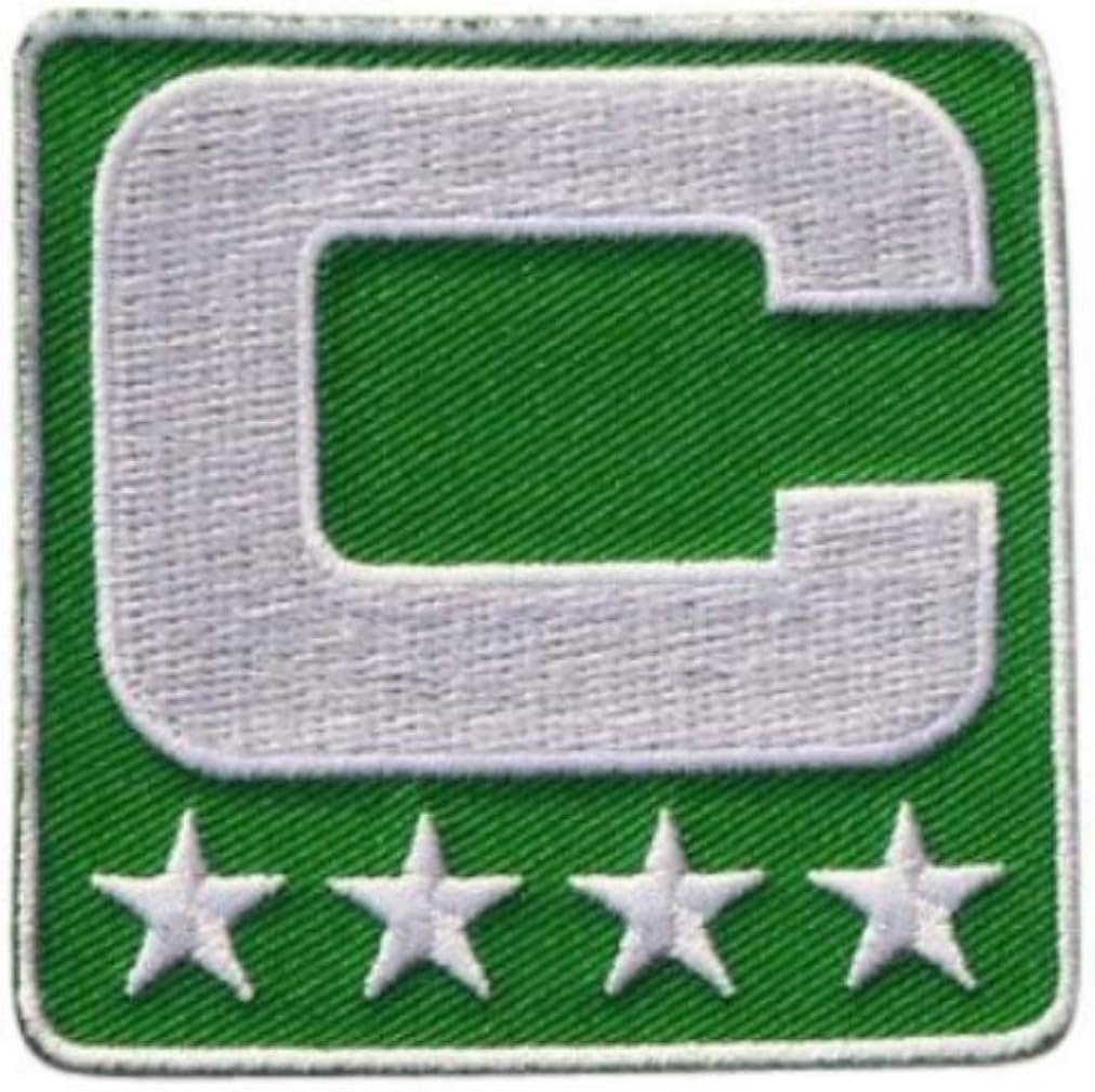 Amazon.com: Green Captain C Patch Iron On for Football Jersey (New York ...