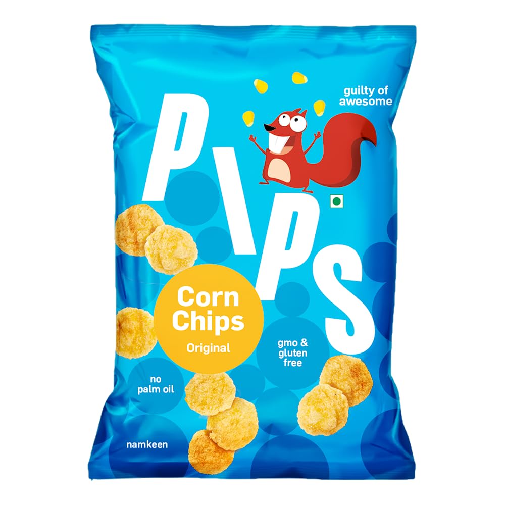 PIPS Mini Nachos Chips, Original, 82.5g (Pack of 12) : Amazon.in ...