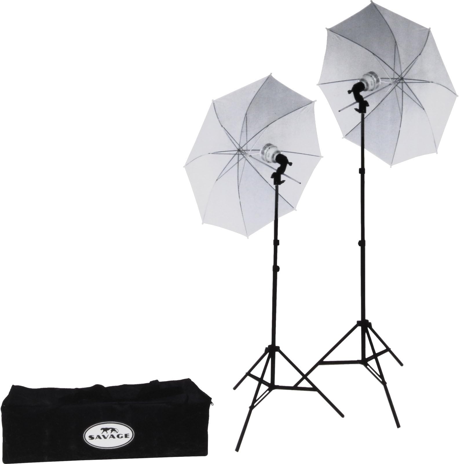 Amazon.com : Savage LED60K 500 Watt LED Studio Light Kit with 2 Lights ...