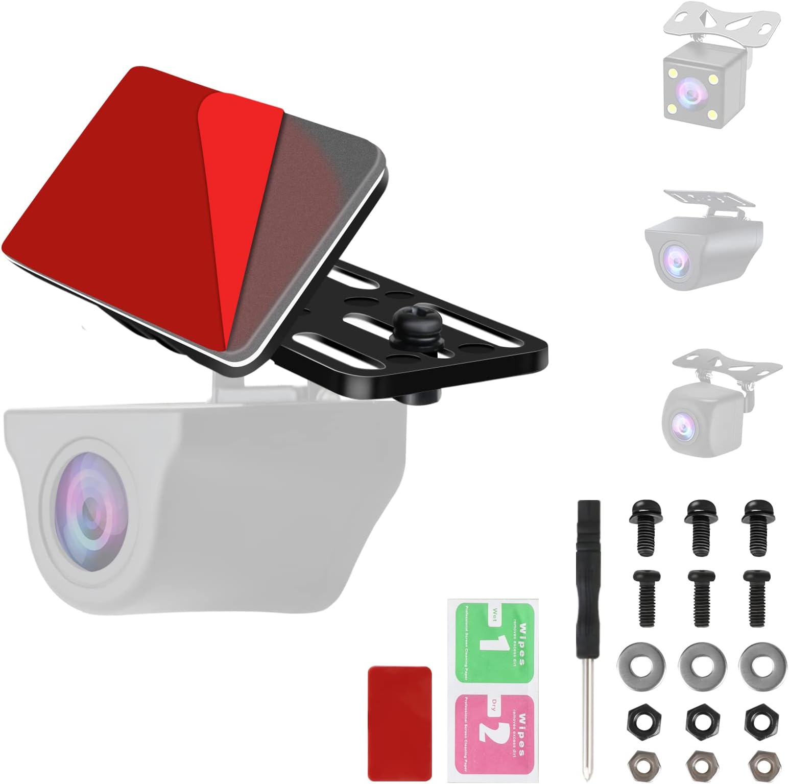 Amazon.com: Backup Camera Bracket 【No Drilling】 Rear Window Bracket for ...