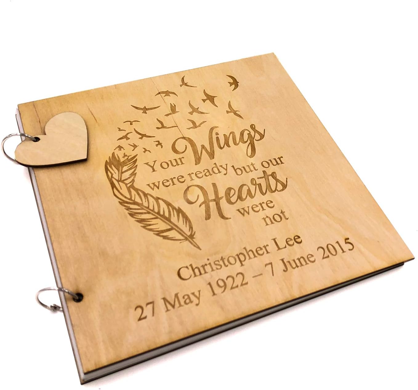 Juliana In Loving Memory Book of Condolence Guest Book FL303 : Amazon ...