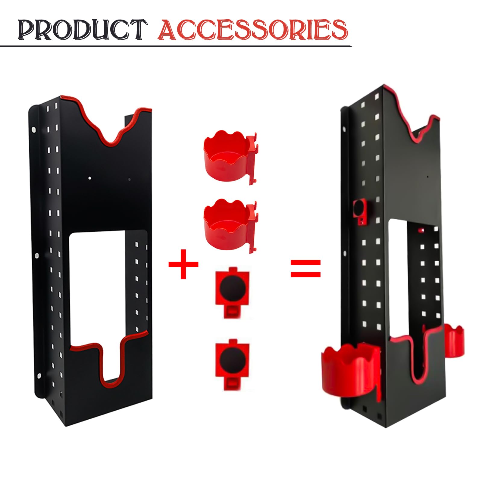 Snapklik.com : Car Buffer Polisher Tool Holder Wall Mount, 2 Pack ...