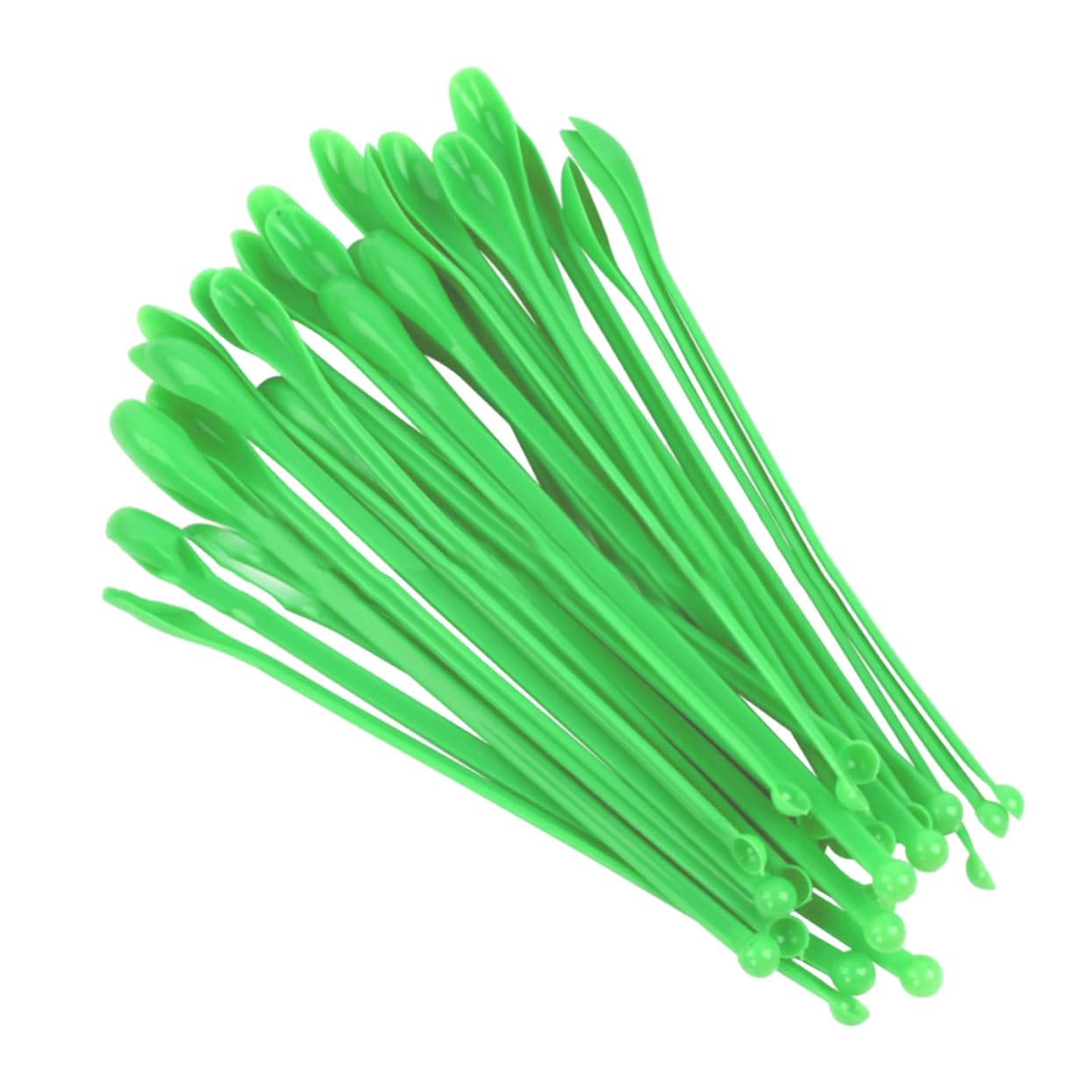 SOLUSTRE 50Pcs Plastic Micro Scoops Laboratory Mini Scoops Measuring ...