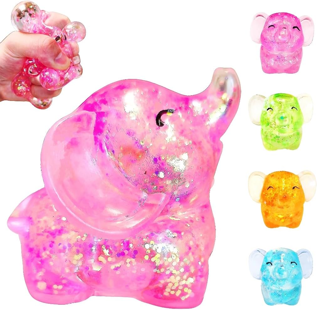 Amazon.com: 1Pcs Elephant Stress Balls Squishy Toys for Adults Kids ...