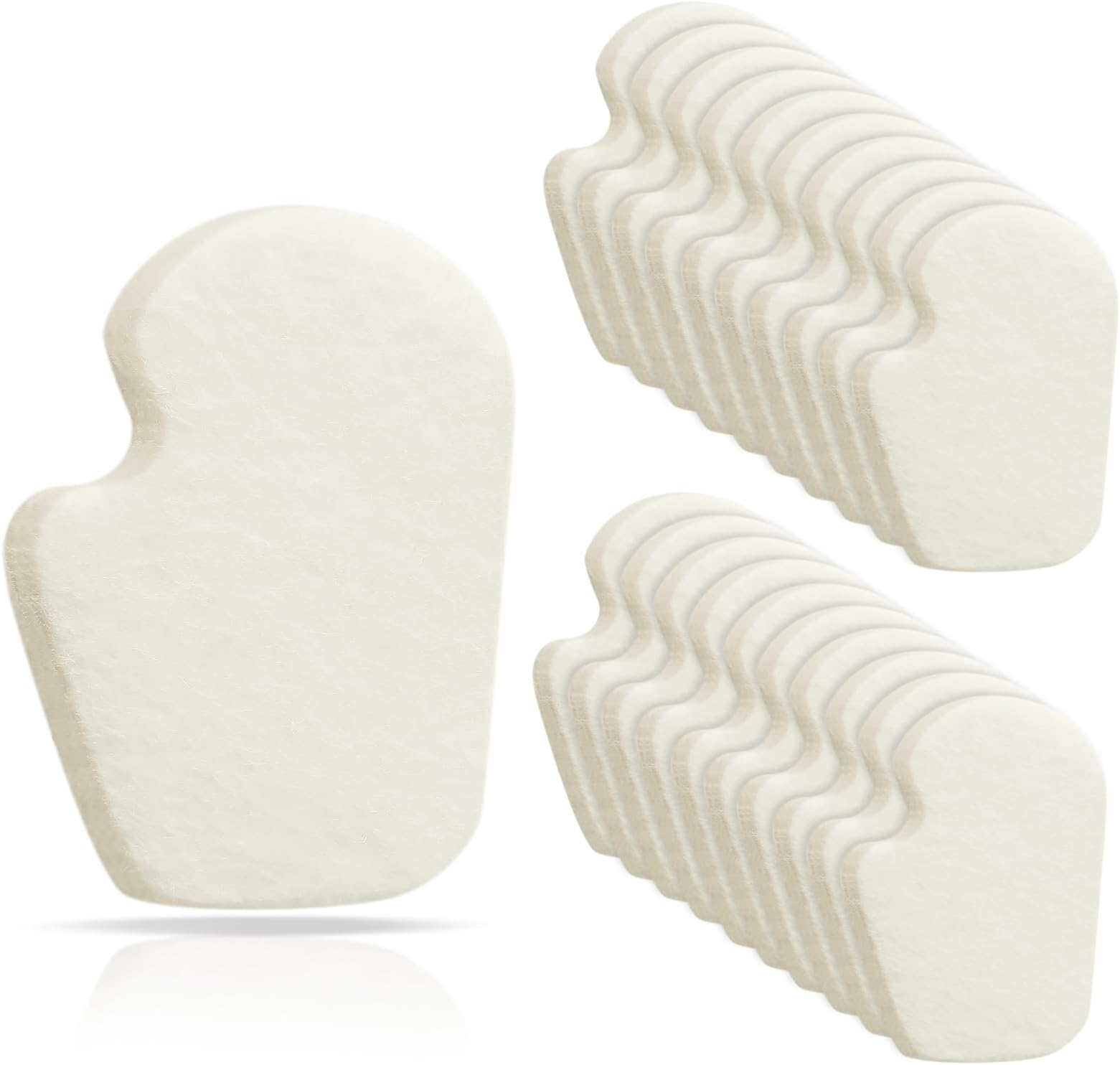 Amazon.com: Cutecrop 20 Pcs Metatarsal Felt Foot Pad for Feet Felt ...