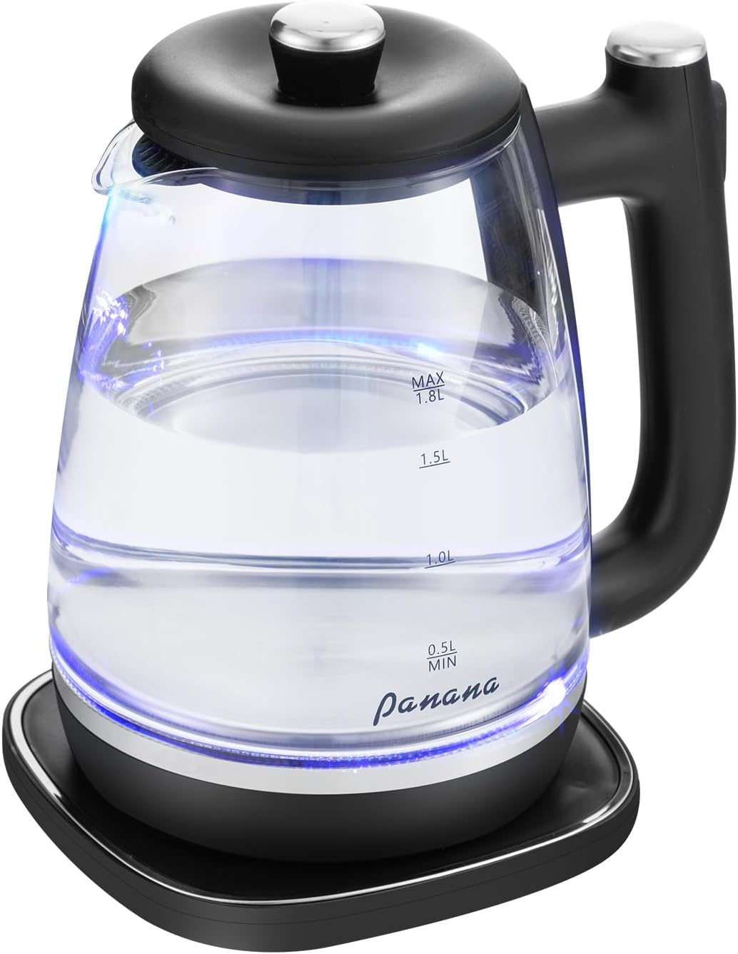 Amazon.com: Panana Electric Kettle, Tea Kettle Pot, 1.8L, 1200W ...