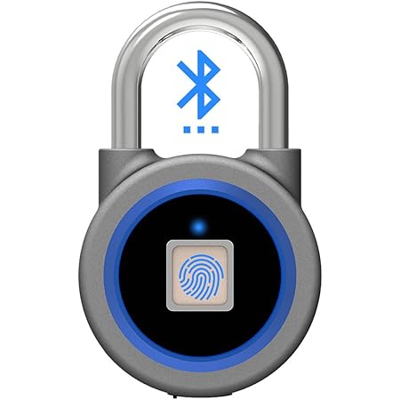 Fingerprint Padlock, Bluetooth Lock, Mobile APP, MEGAFEIS Smart Padlock ...