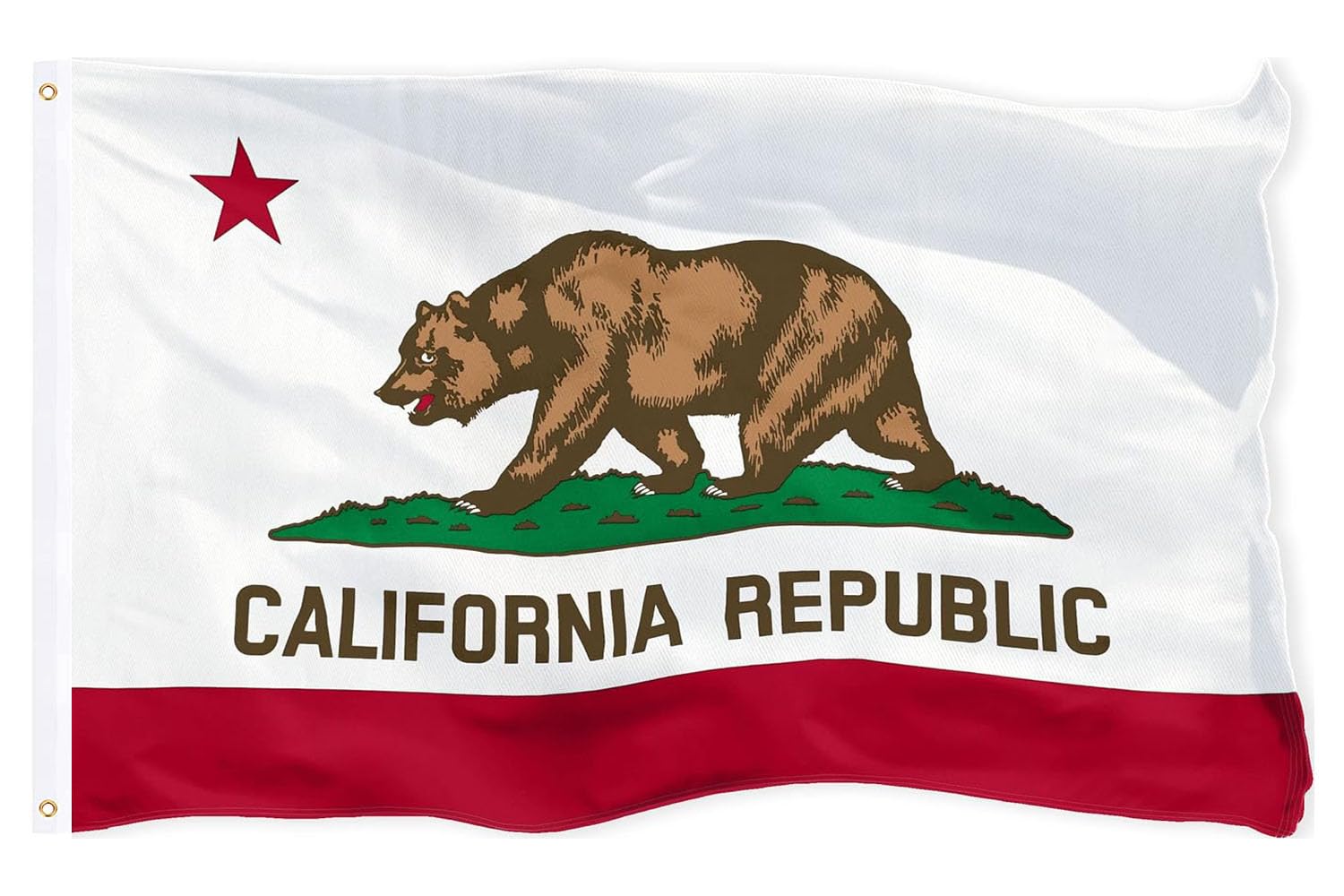 Amazon.com : California Flag 3x5 Outdoor Double Sided Heavy Duty ...