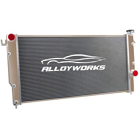 Amazon.com: ALLOYWORKS CU1553 Full Aluminum Radiator for 1994-2002 ...