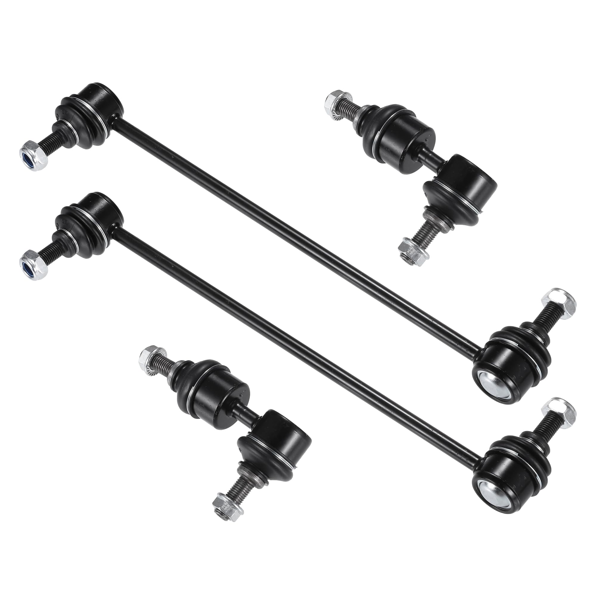 Amazon.com: uxcell 4pcs Front Rear Sway Bar Links Stabilizer End Link ...
