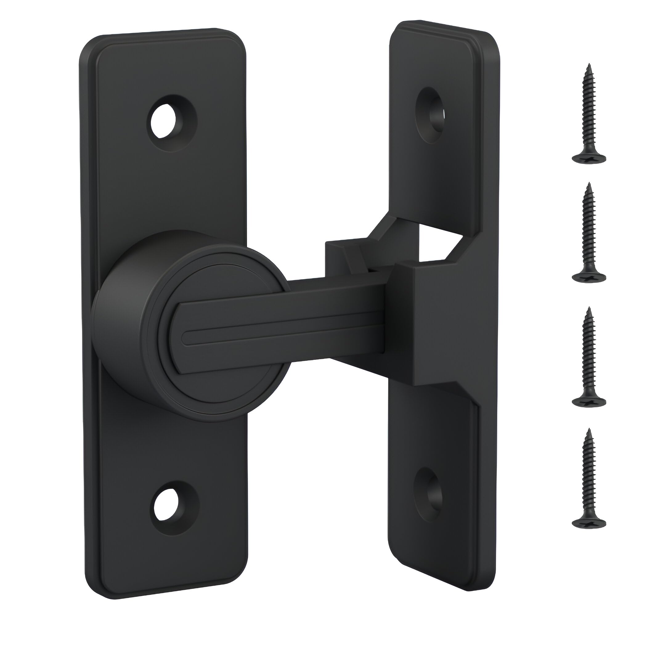 Snapklik.com : RETRIN Barn Door Lock Latch - 90-Degree Deadbolt Lock