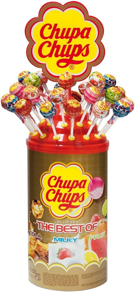 Chupa Chups Best of, 100 Lollipops, 1200g : Amazon.com.au: Pantry Food ...