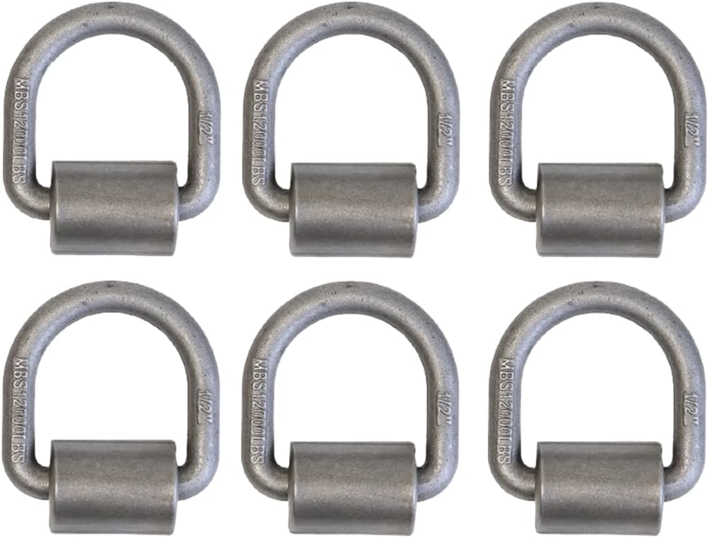 Amazon.com: (Pack of 8) 1/2-inch, 4,000lbs Working Load Limit Capacity ...