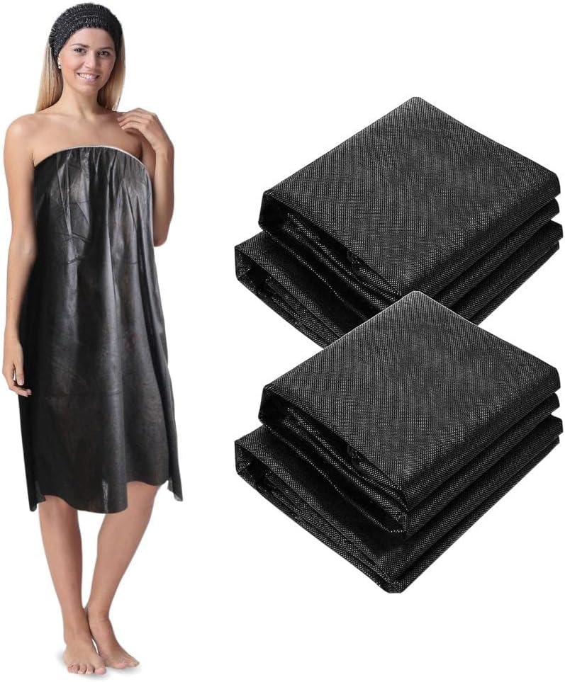 Amazon.com: 10 Pack Disposable Robe Spa Wraps - Pamper Yourself - Non ...