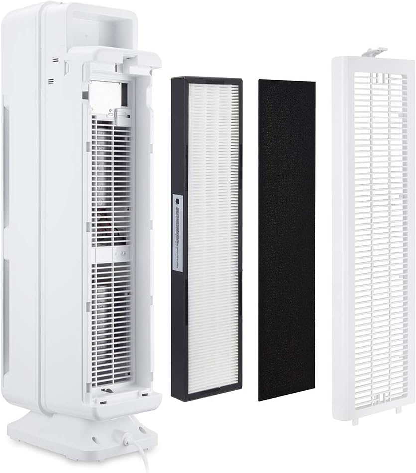 PureMate Replacement True HEPA & Active Carbon Filter Set (2 in 1) for ...