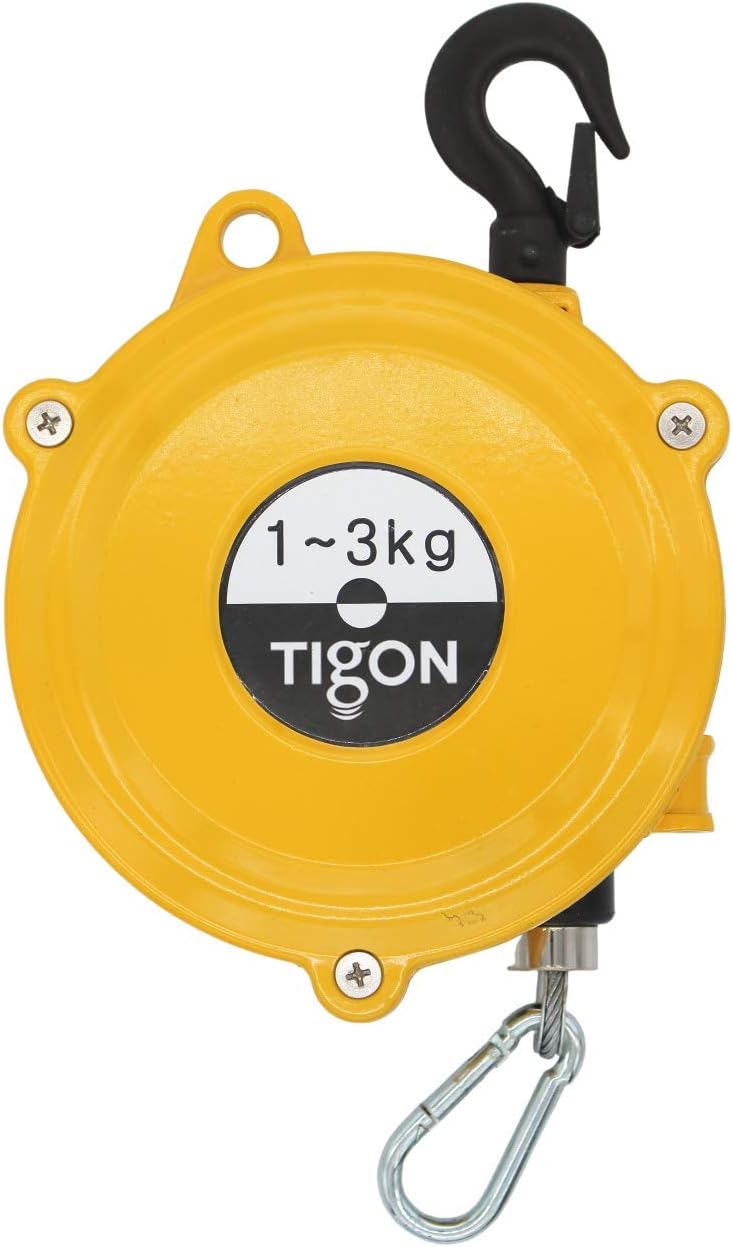 Tigon RW-3 Retractable Spring/Tool Balancer with Steel Cable, (Load ...