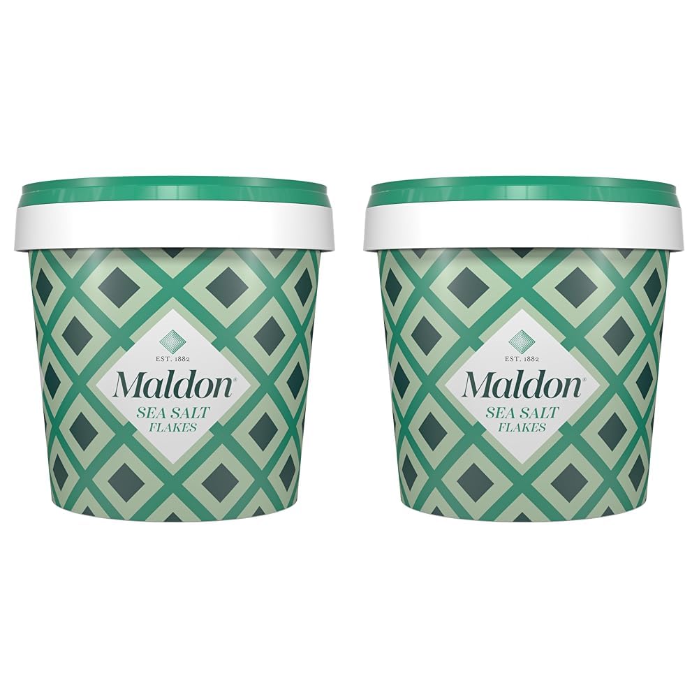 Maldon - Sea Salt Flakes, Unique Pyramid Shaped Salt Flakes, Perfect ...