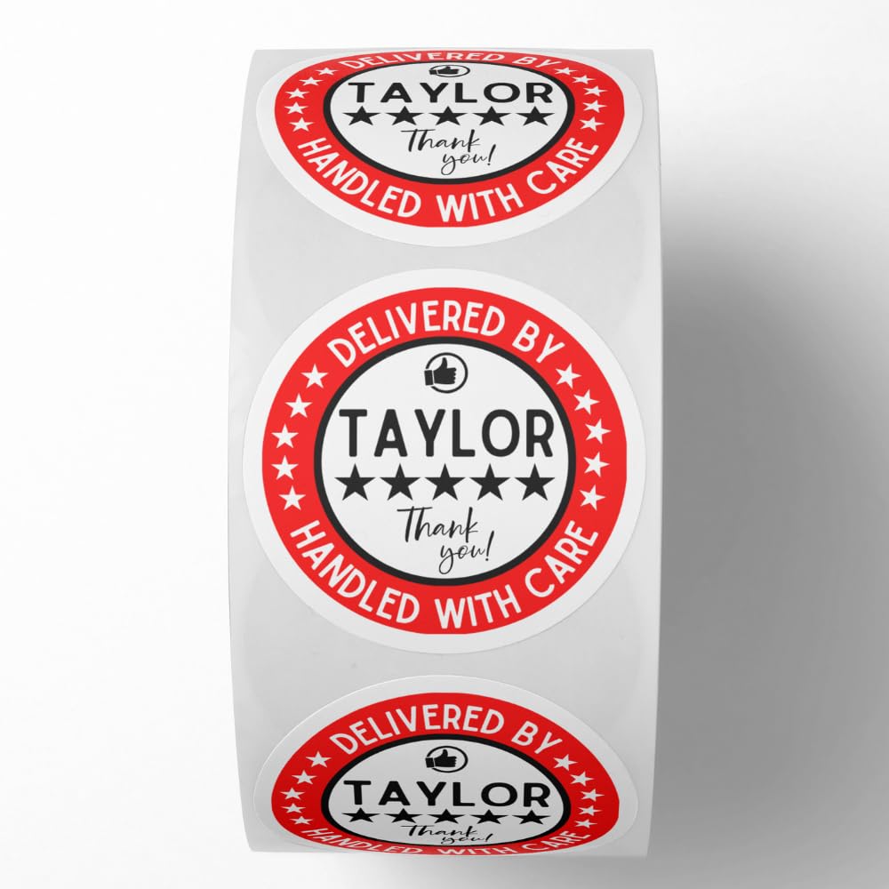 Amazon.com: DoorDash Stickers, Roll Thank You Stickers for Customer ...