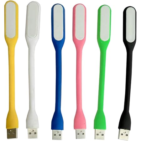 Warm Mini Portable USB LED Light (Set of 4) : Amazon.in: Computers ...