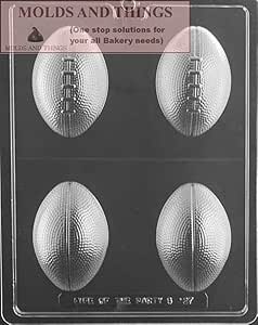 Amazon.com: Football Chocolate Candy Mold, 3D Football game chocolate ...