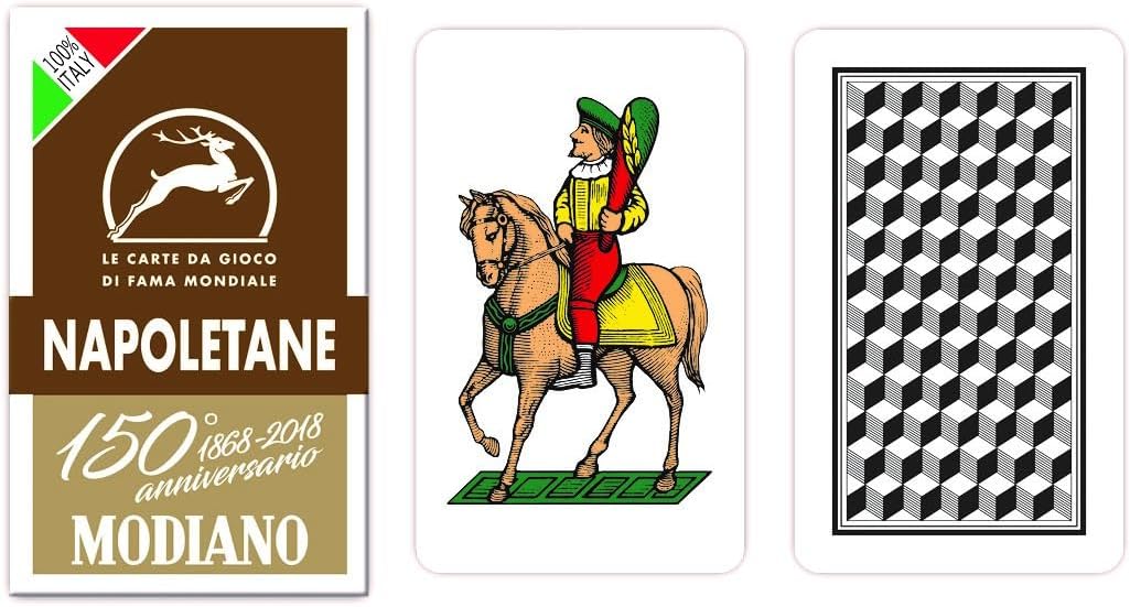 Modiano Napoletane 97/25 Regional Italian Playing Cards. Authentic ...